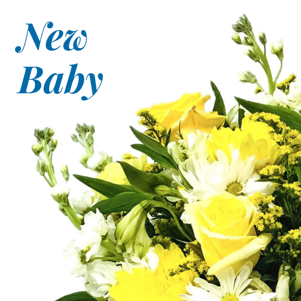 New Baby – Floral Design By Heidi