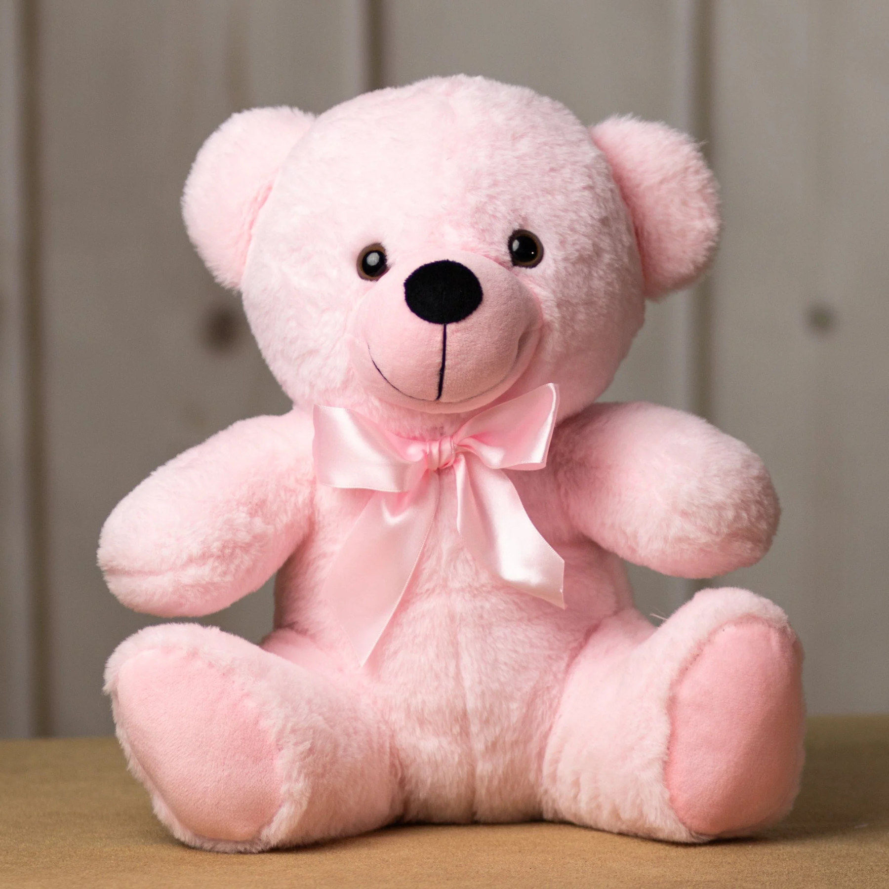 14" Pink Bear – Floral Design By Heidi